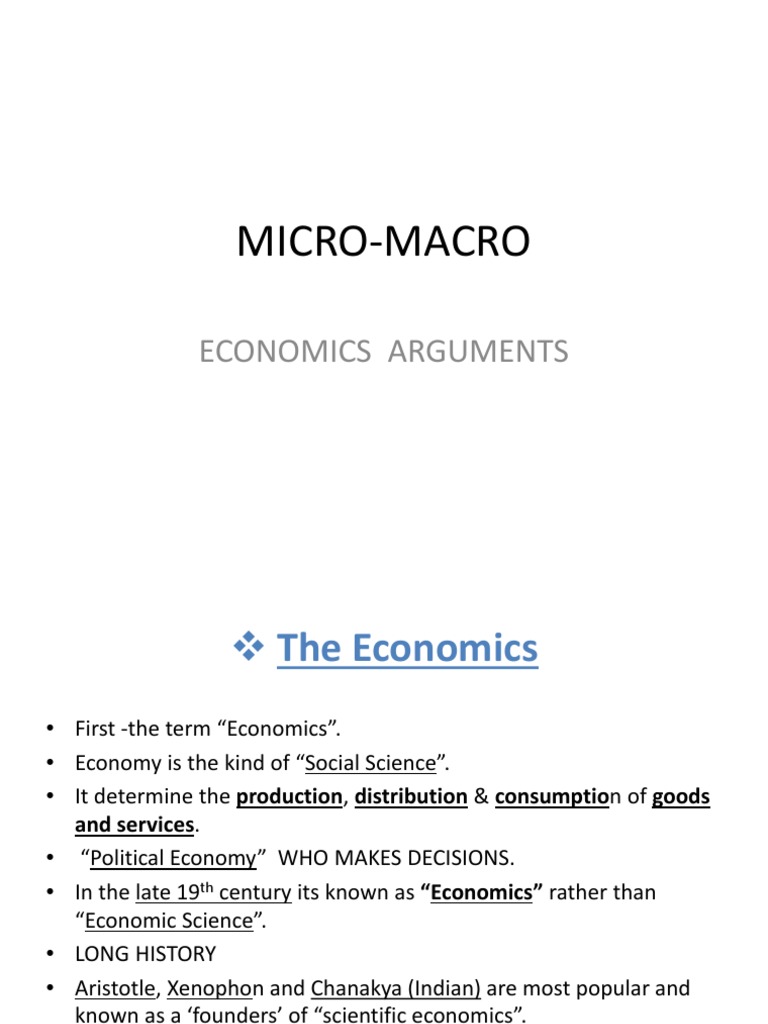 Micro Macro | PDF | Economics | Macroeconomics