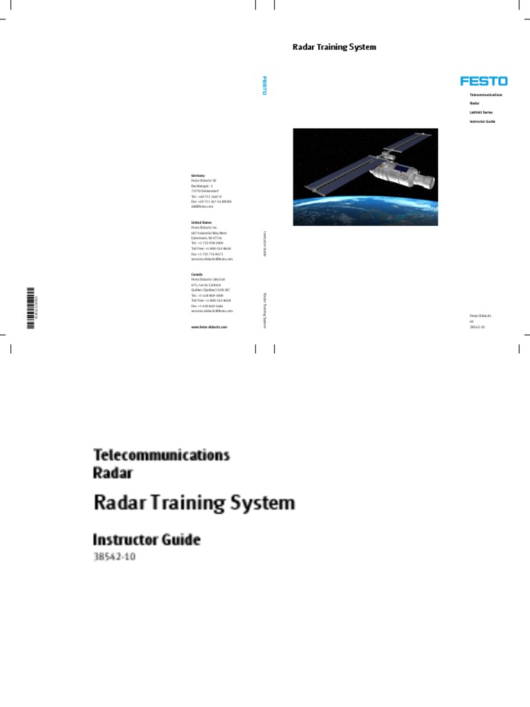 Radar Training System - Instructor Guide | PDF | Radar | Antenna (Radio)