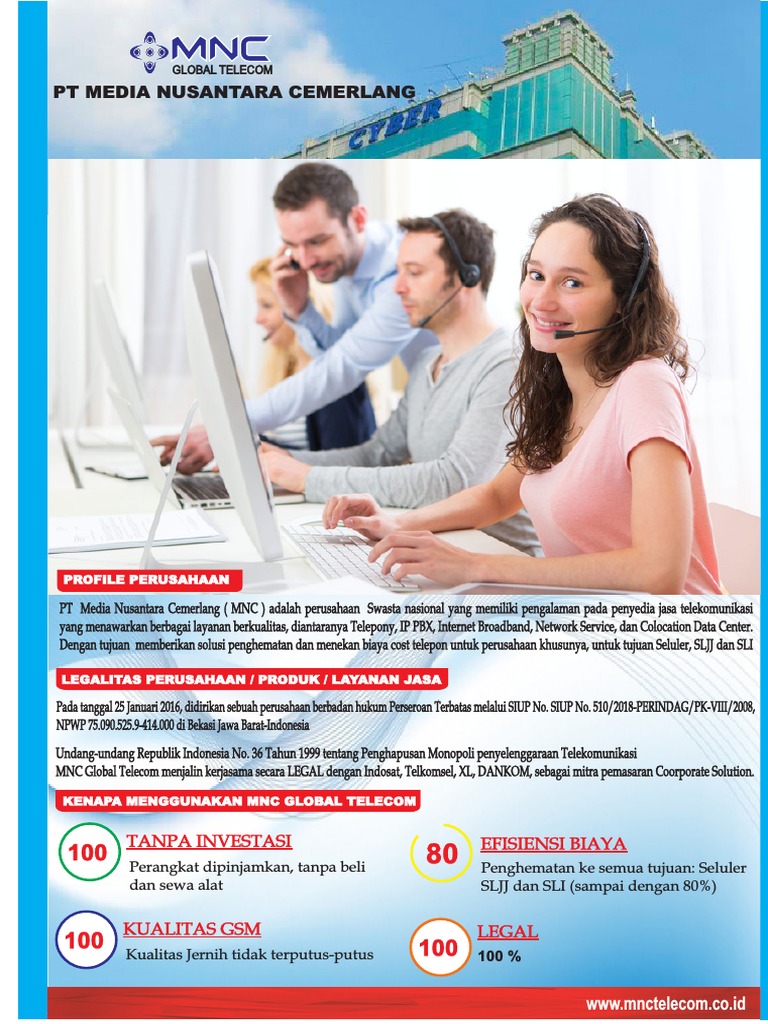 Proposal PT MNC | PDF | Komputer