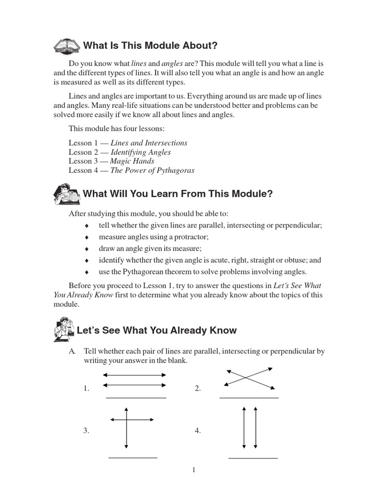 5.lines and Angles | PDF | Triangle | Geometric Shapes