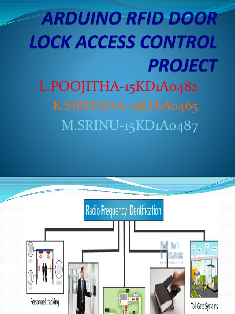 Arduino Rfid Door Lock Access Control Project | PDF