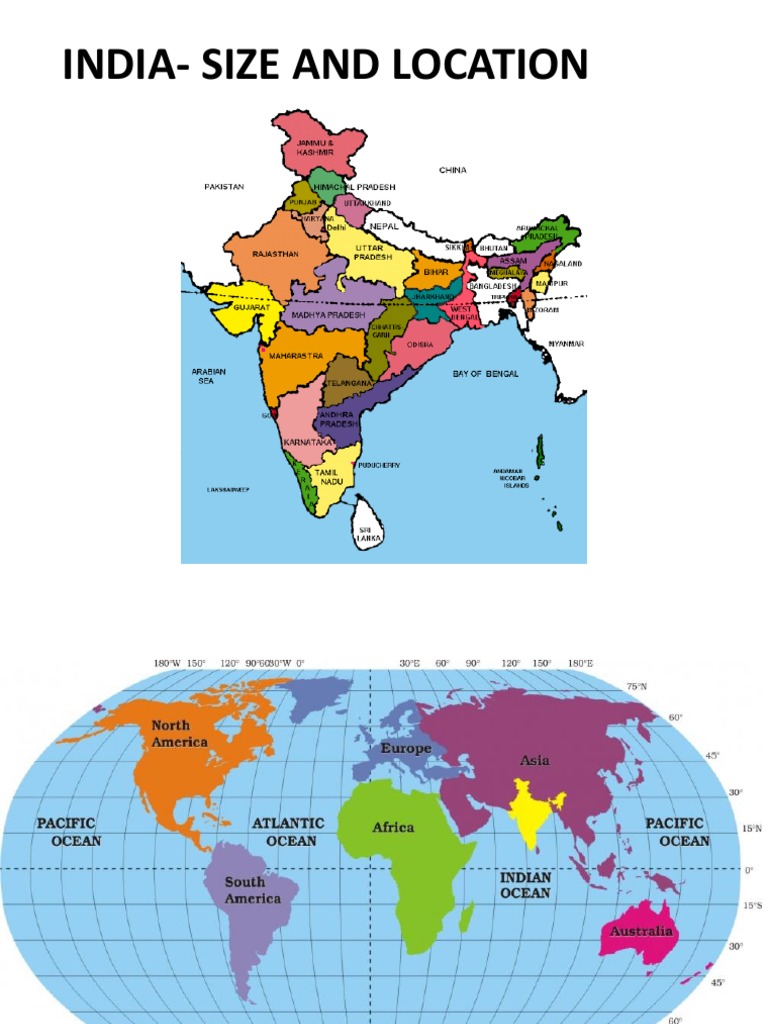 India - Size and Location | PDF