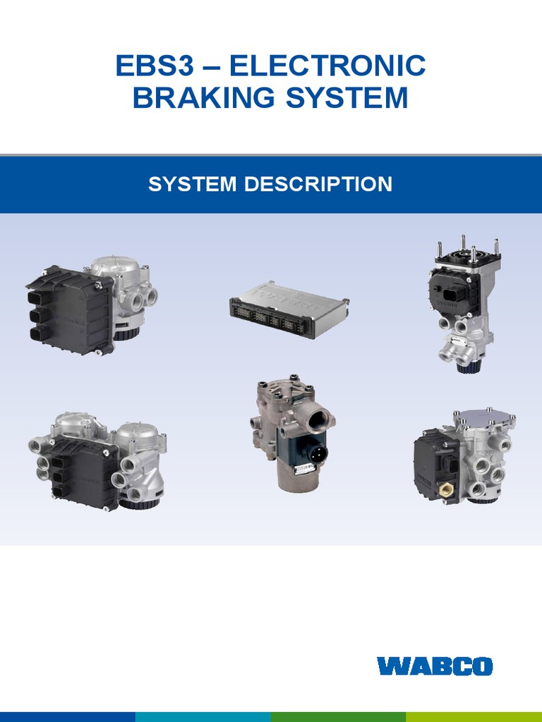 Ebs3 - Electronic Braking System | PDF | Anti Lock Braking System | Brake