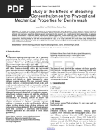 Effect of Various Washing Process (PDFDrive) PDF | PDF | Jeans | Dyeing