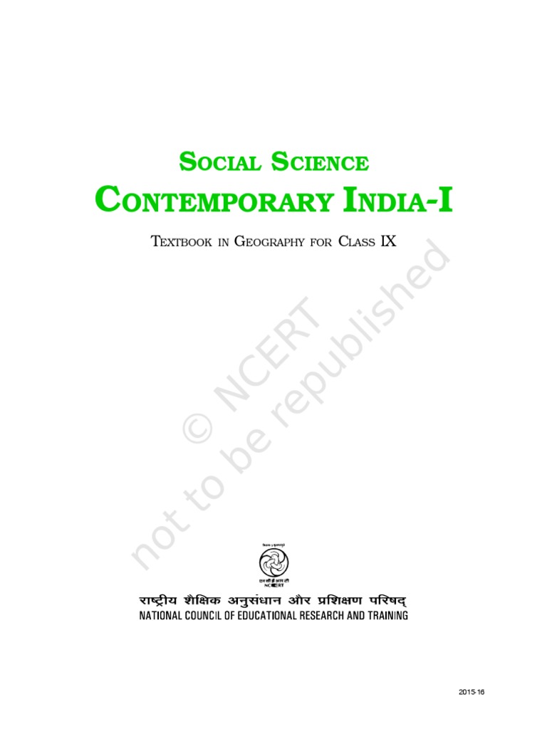 Contemporary India IX | PDF | Himalayas | Plate Tectonics