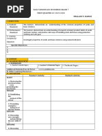 7e's Lesson Plan Template | PDF | Matter | Gases