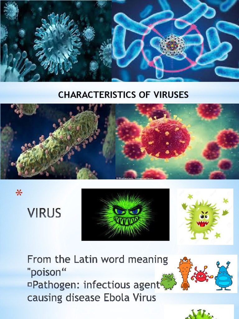 Characteristics of Virus | PDF