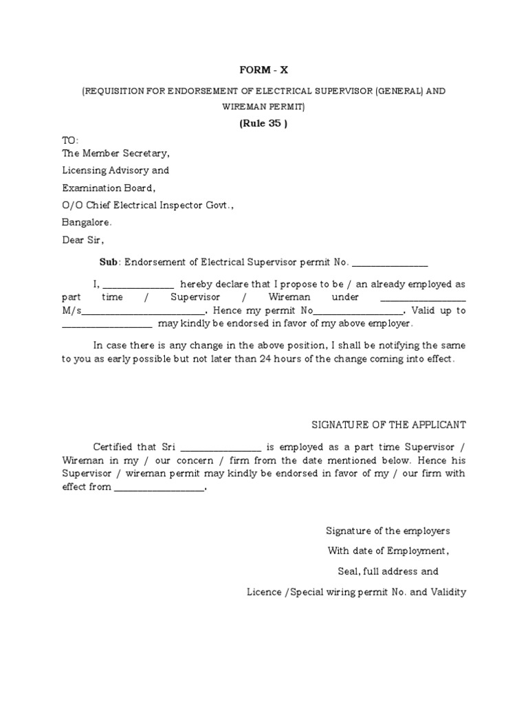 Form X | PDF | Government Information | Government