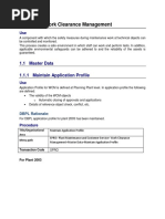 SAP Work Clearance Management Overview | PDF | Occupational Safety And ...