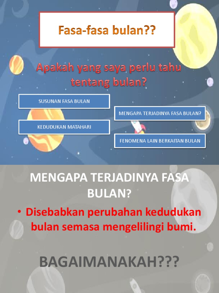 Fasa-Fasa Bulan | PDF