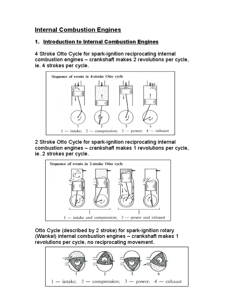 Internal Combustion Engines | PDF | Internal Combustion Engine | Heat