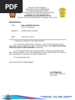 Spot Report Template | PDF | Law Enforcement | Crime & Violence