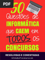 Teste de Informática Básica - Teste | PDF