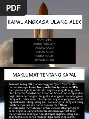 Kapal Angkasa Ulang Alik - soakploaty