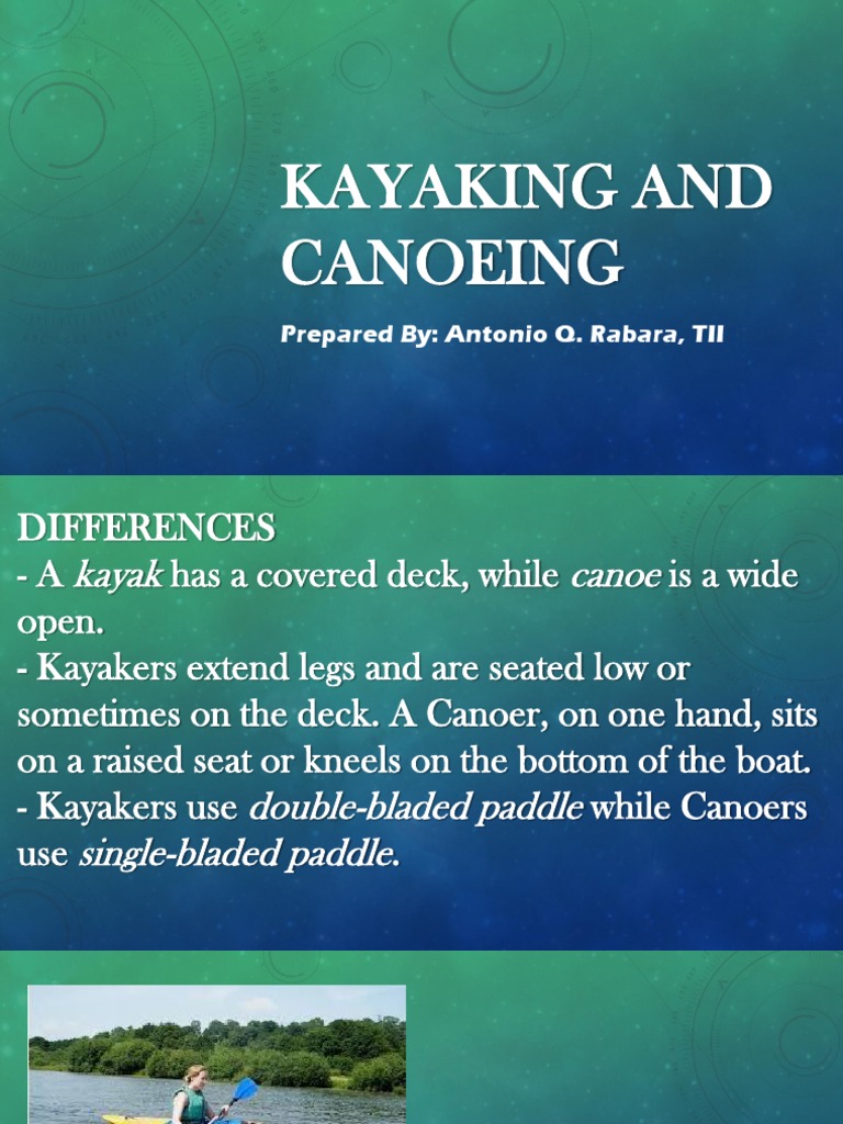 Kayaking and Canoeing | Download Free PDF | Canoe | Kayak