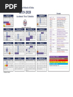 KHDA School Calendar 2025-2026 | PDF
