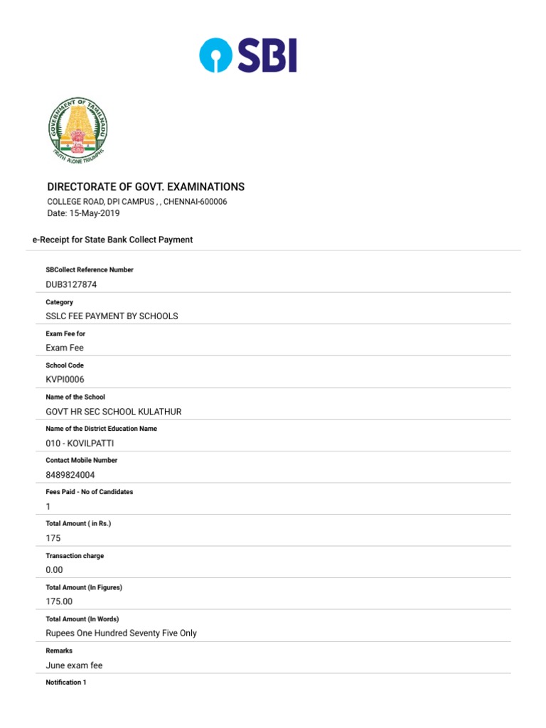 Https WWW - Onlinesbi.com Sbicollect Paymenthistory ...