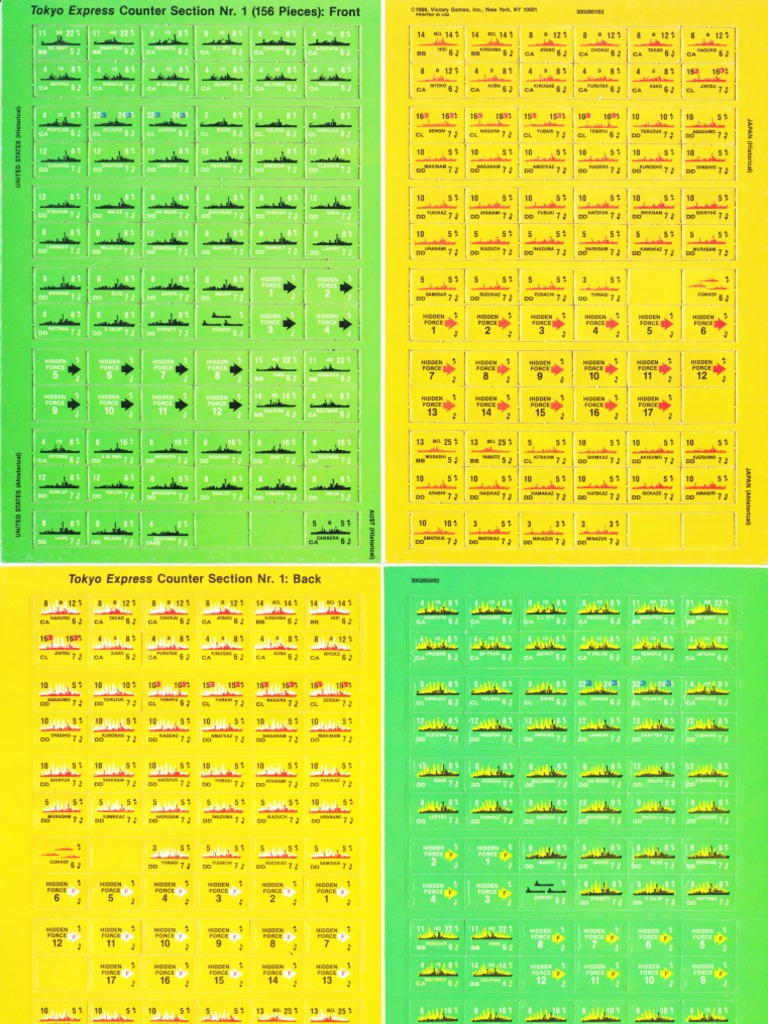 Tokyo Express Counters | PDF