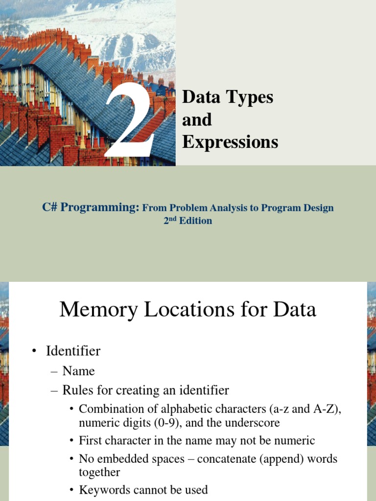 CH 02 | PDF | Data Type | C (Programming Language)