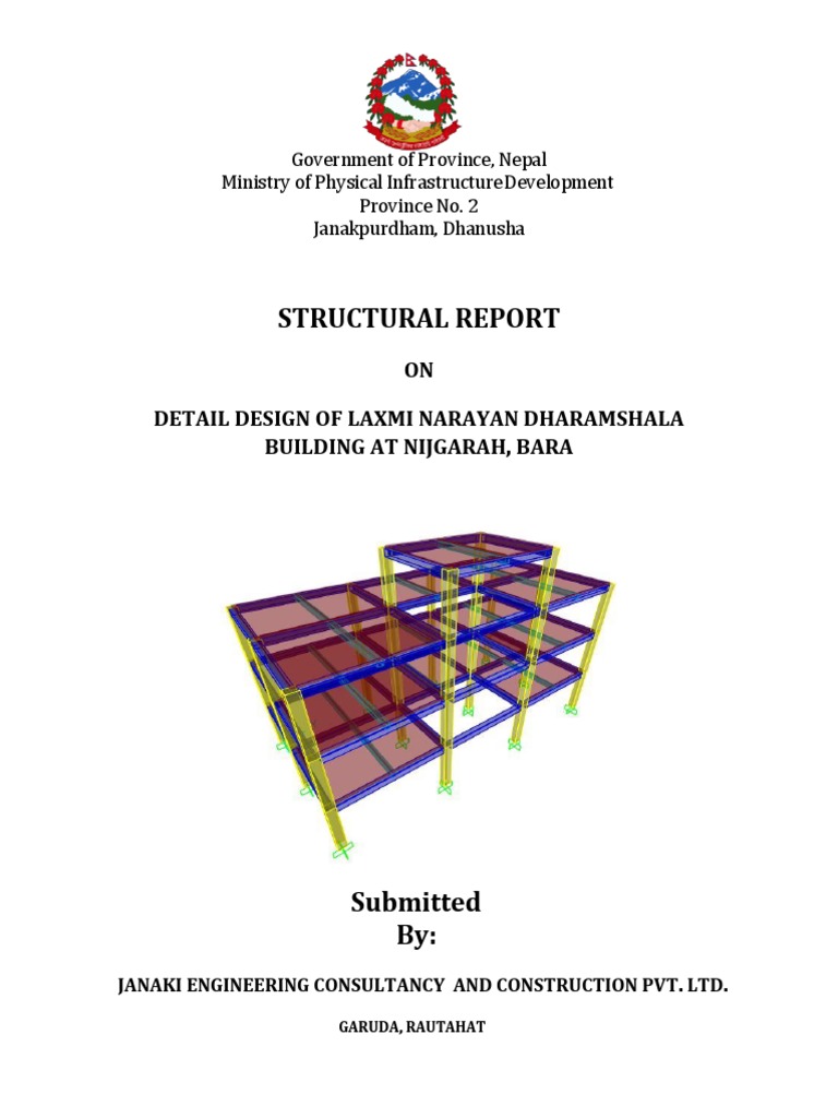 STR Report | PDF | Structural Analysis | Structural Load