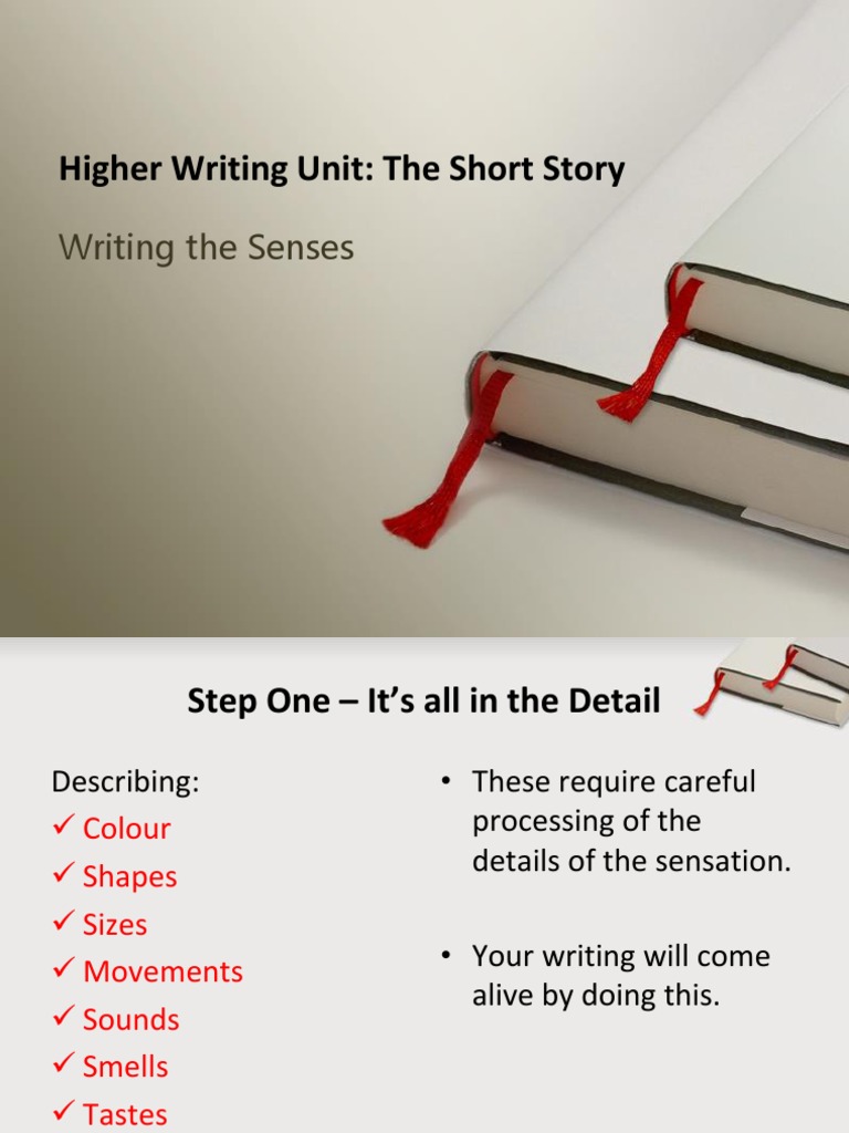 Descriptive Writing Through the Senses | PDF | Odor | Taste