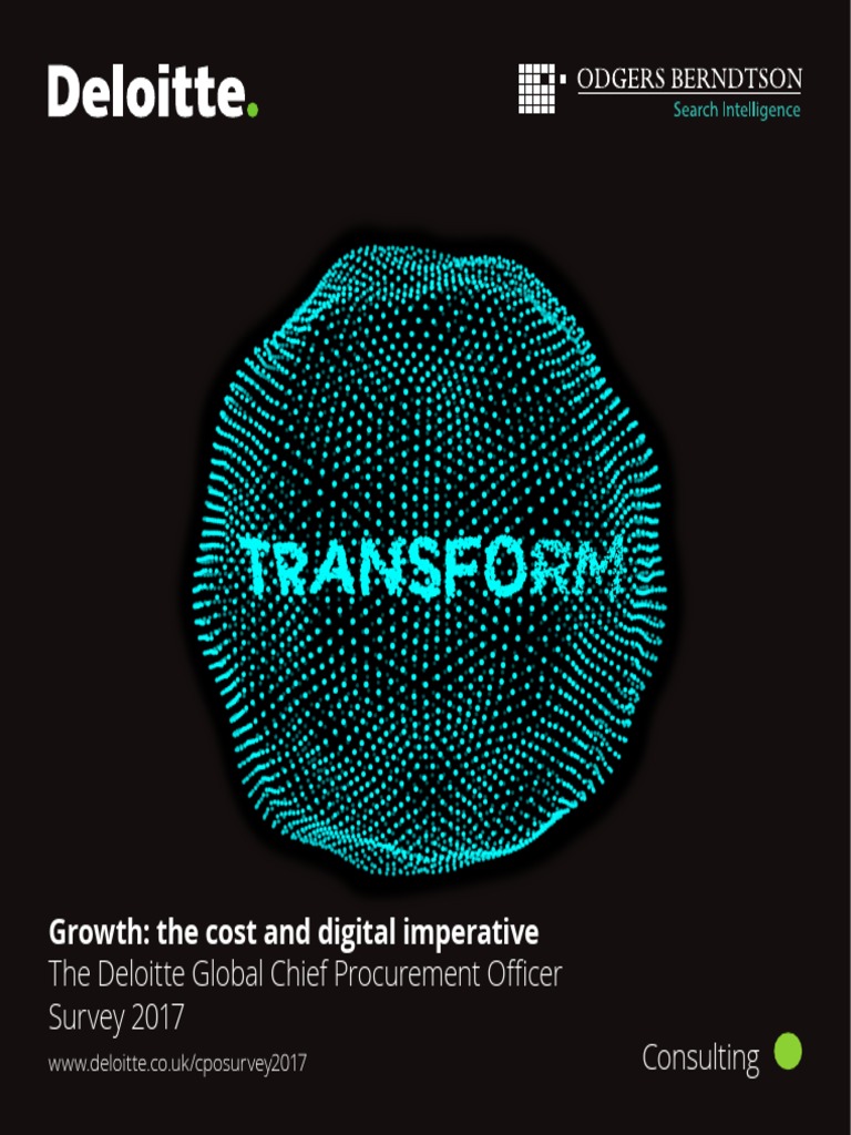 Deloitte Paper | PDF | Procurement | Innovation
