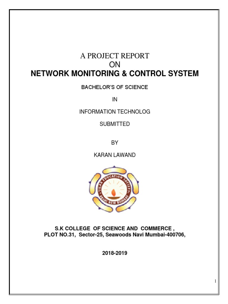 Network Monitoring and Control System | PDF | Software Testing ...