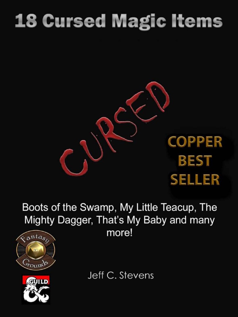 Cursed Magic Items & Trinkets | PDF | Sword | Leisure