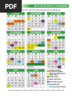 Chicago Public Schools 2019-2010 Calendar | PDF | Behavior Modification ...