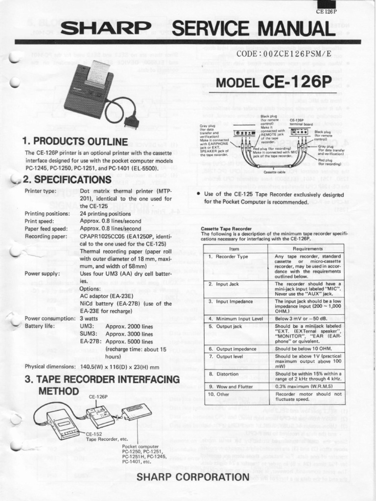 Ce126p Service Manual | PDF | Printed Circuit Board | Watt