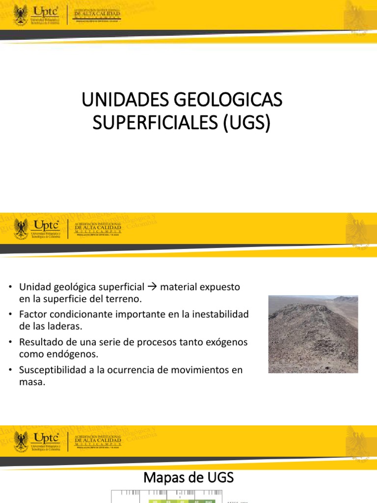 Ugs | PDF | Ciencias de la Tierra | Geología