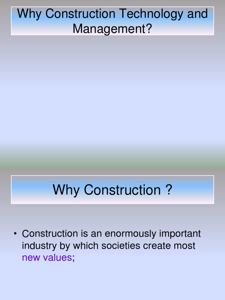 Introduction To The Construction Industry | Download Free PDF | Supply ...