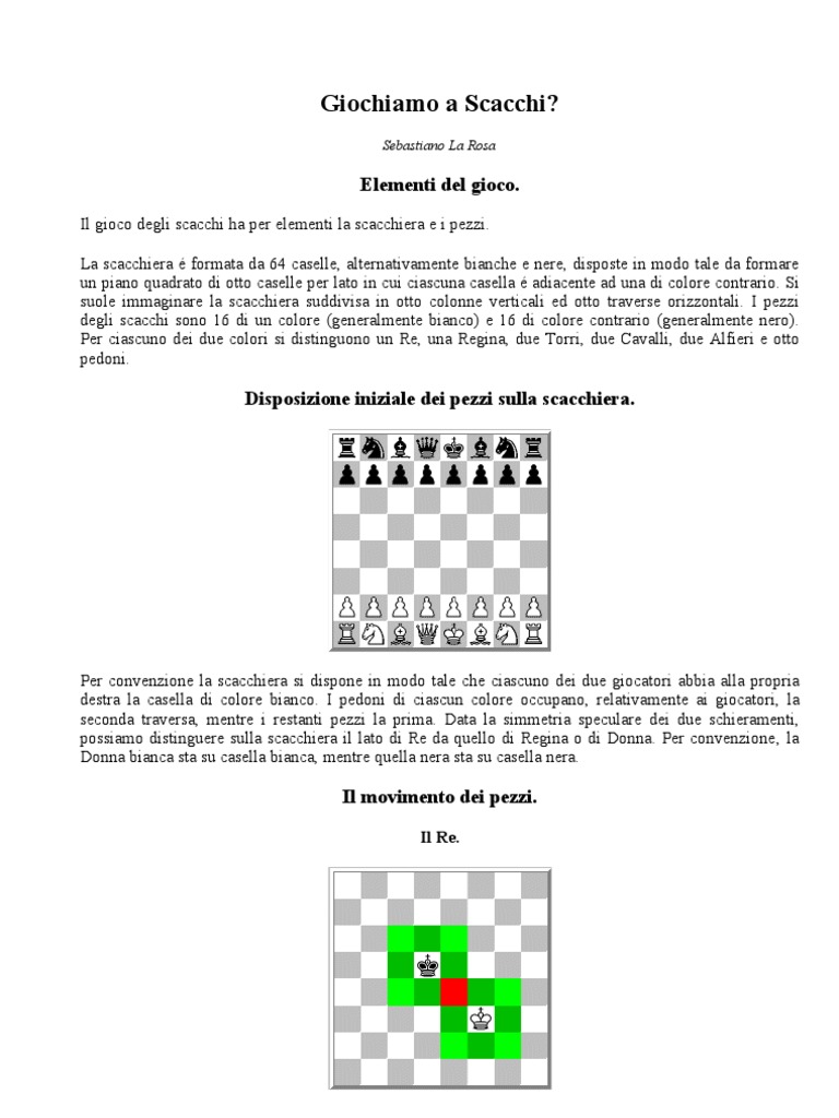 Corso Di Scacchi | PDF