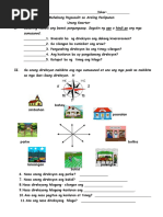 Pagsasanay Sa Civics 3 - Simbolo NG Mapa | PDF