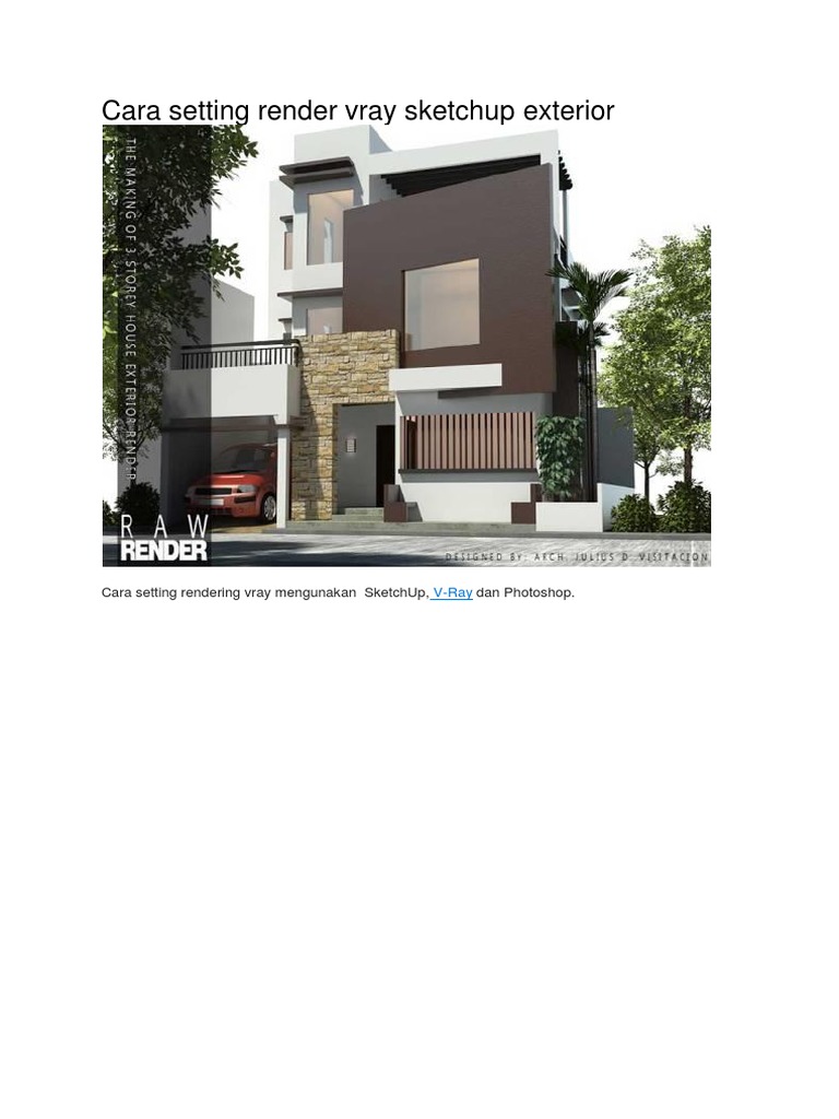 Cara Seting Render | PDF