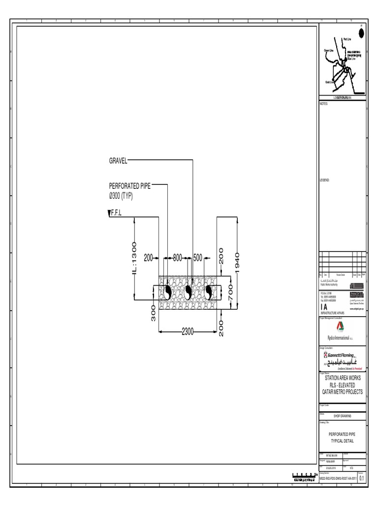 Gravel: Station Area Works Rls - Elevated Qatar Metro Projects | PDF
