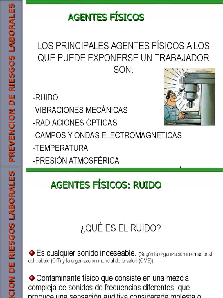 AGENTES FÍSICOS - Ruido | PDF | Escuchando | Bienestar