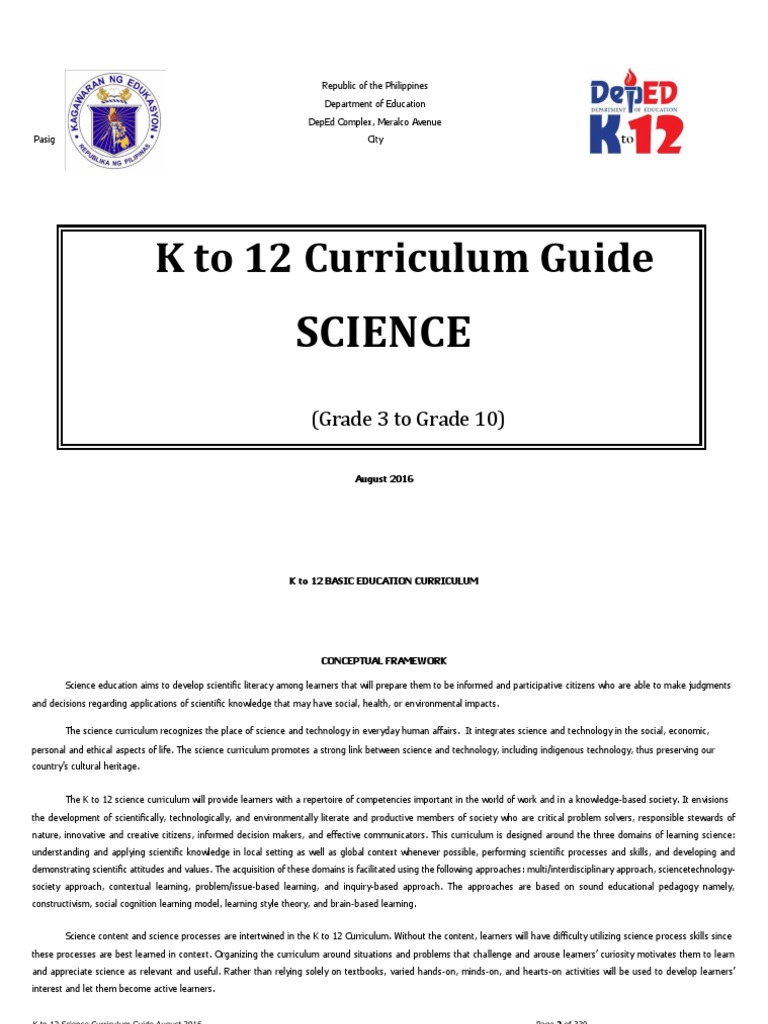 Science CG | PDF | Chemical Bond | Reproduction