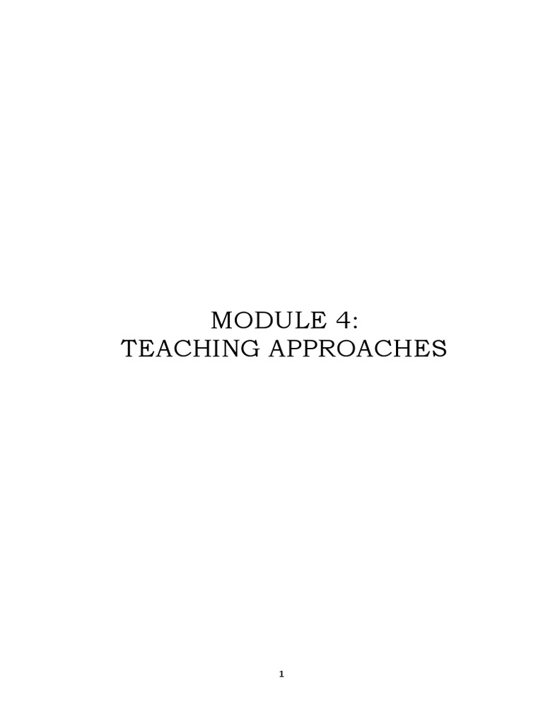 Tip Module 4 Answers | PDF | Differentiated Instruction | Learning