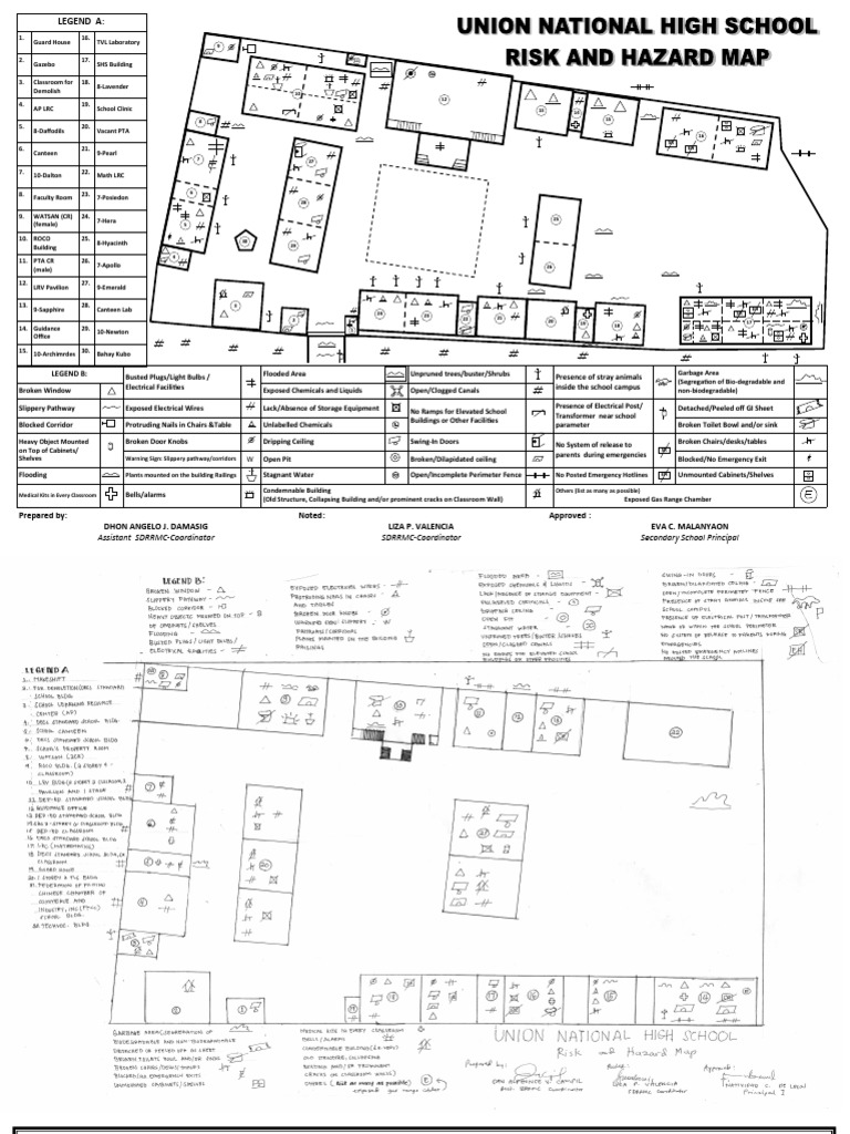 DRRM Evacuation Plan Filled | PDF | Buildings And Structures ...