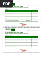 Contoh Template Nota Toko Komputer Percentakan Word 3 2 | PDF