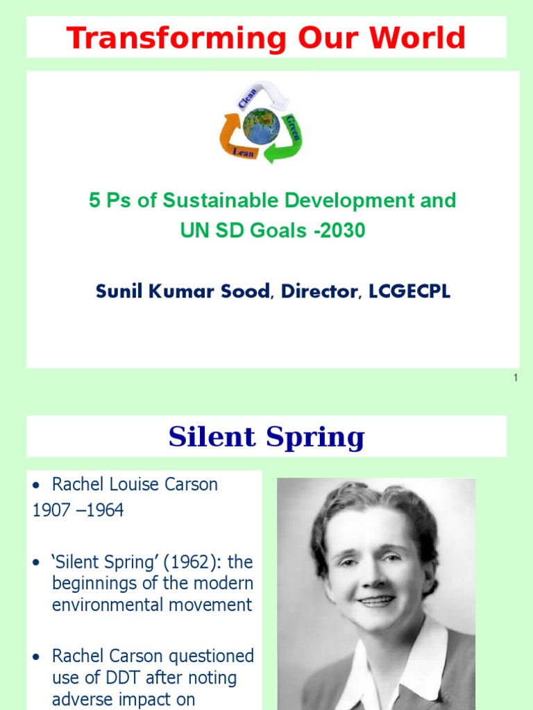 5Ps of SD and UN SD Goals-2030 | PDF | Sustainable Development ...