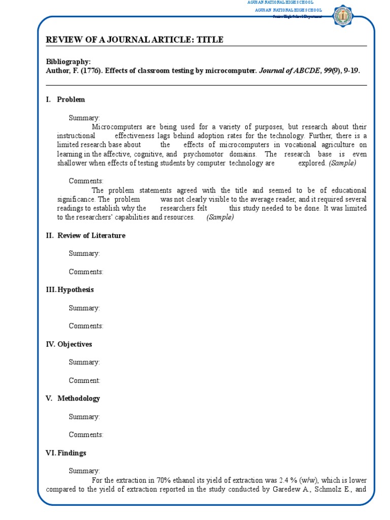 Critique Paper Format 1 | PDF | Insecticide | Cognition