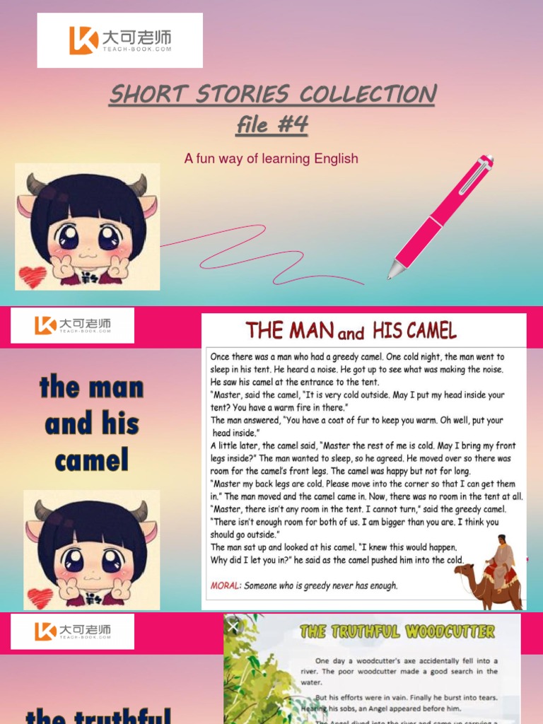 Short Stories Collection File #4: A Fun Way of Learning English | PDF