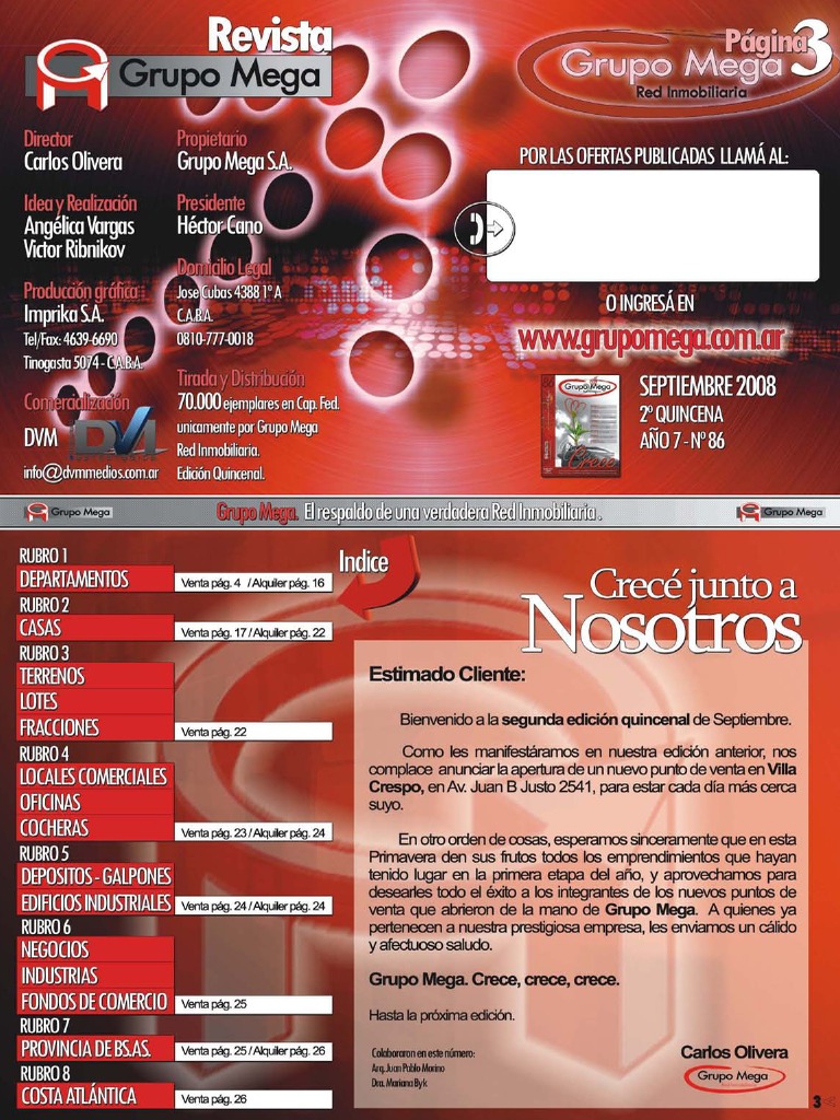 Grupo Mega Sept Segunda Quincena | PDF | Transporte | Naturaleza