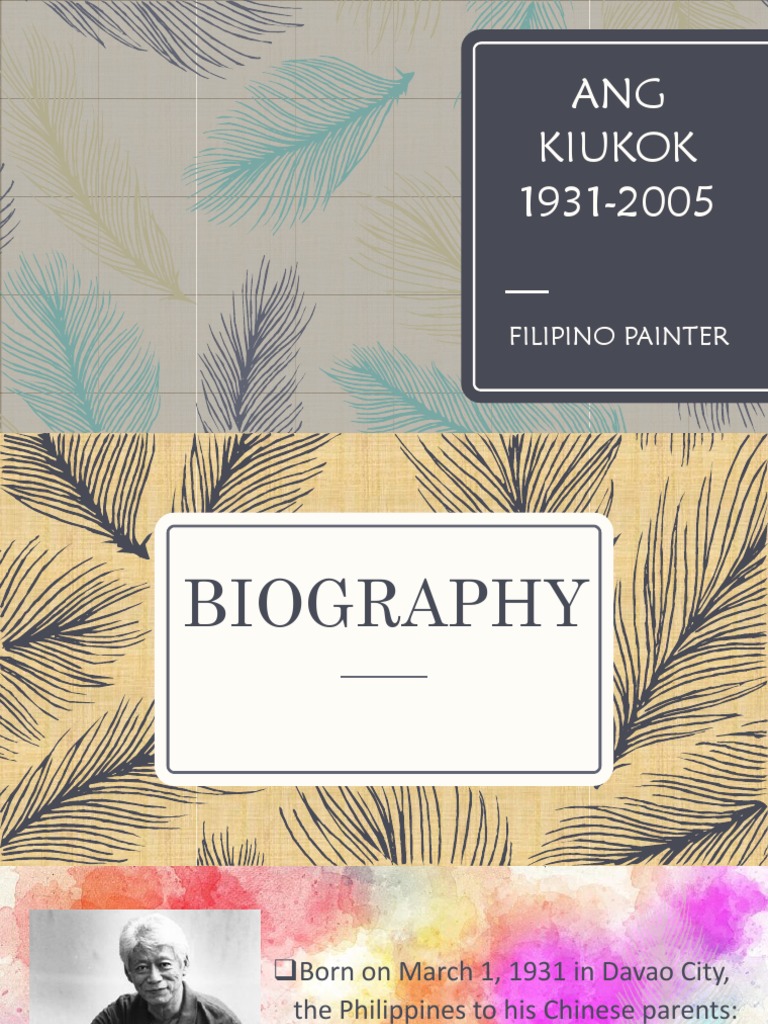 ANG Kiukok 1931-2005: Filipino Painter | PDF