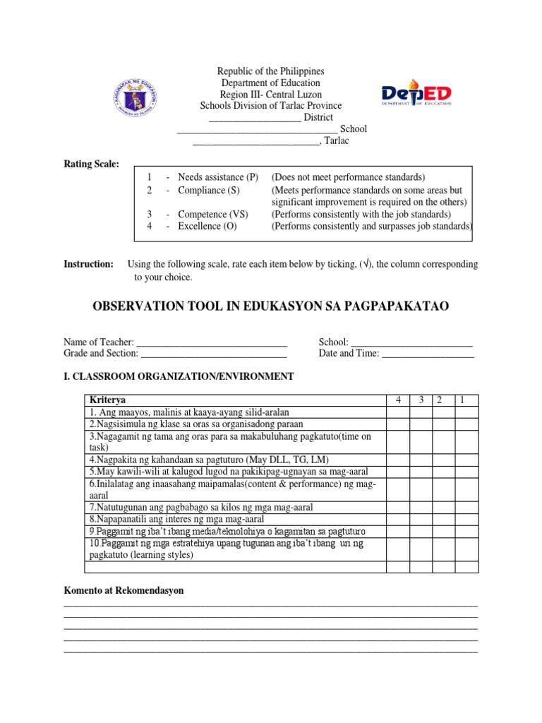 12 EsP Monitoring Tool | PDF
