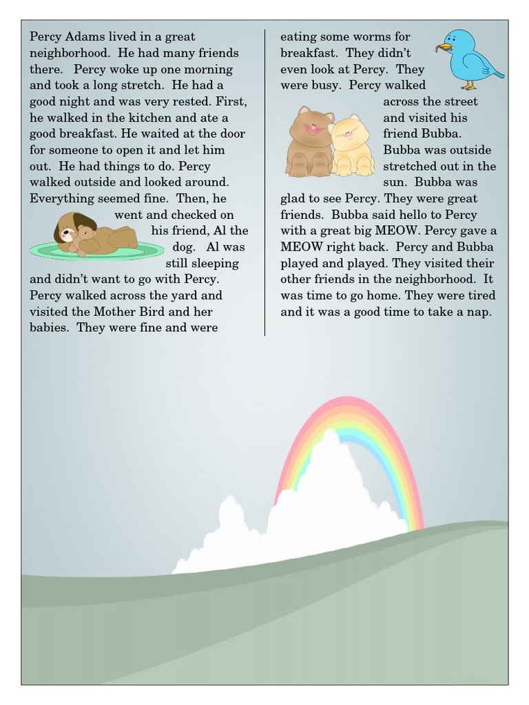 Reading Comprehension For Beginner and Elementary Reading Comprehension ...