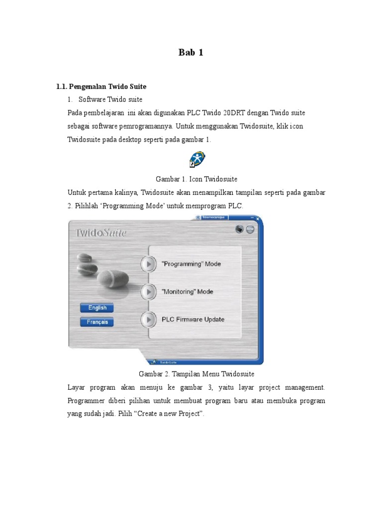 Panduan Twido Suite dan Ladder PLC | PDF | Metode & Bahan Ajar | Komputer
