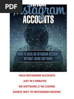 How To Hack Instagram Accounts Best Working Methods | PDF | Phishing ...